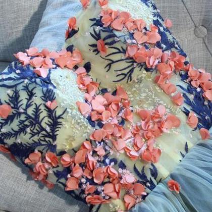 Charming Tulle A Line Sweetheart Neck Short Prom Dress,homecoming ...