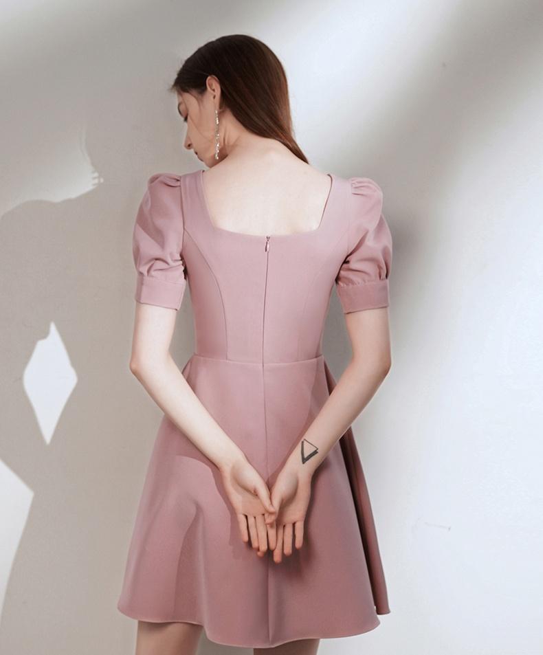 Simple Style Vintage Short Zipper Back Homecoming Dresses Cute Dress on ...