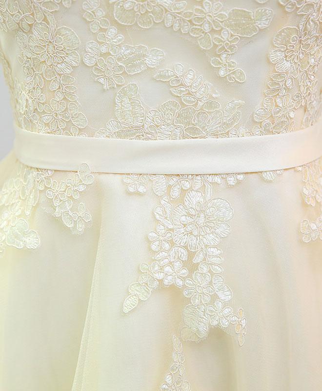 Champagne Lace Short Prom Dress,champagne Evening Dress on Luulla