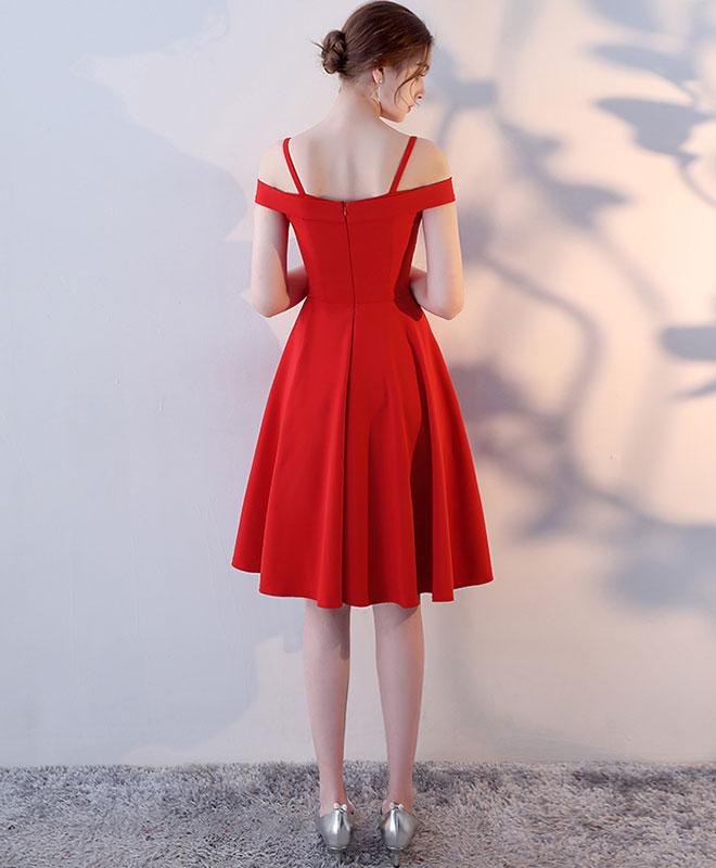 Simple A Line Off Shoulder Short Prom Dress,homecoming Dress on Luulla